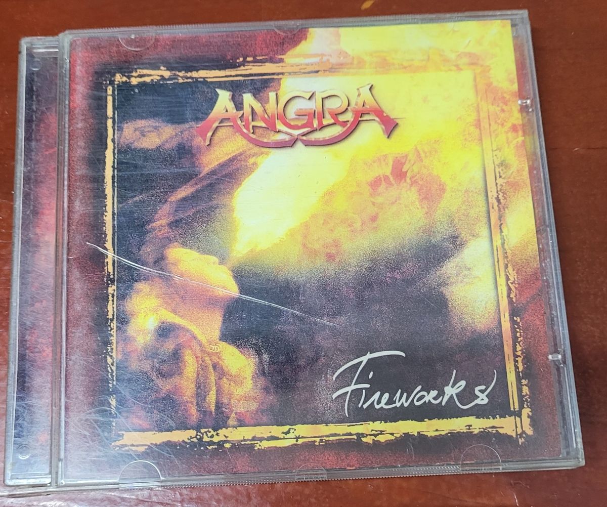 Cd Angra - Fireworks 1998 Nacional | Item de Música Angra Usado ...