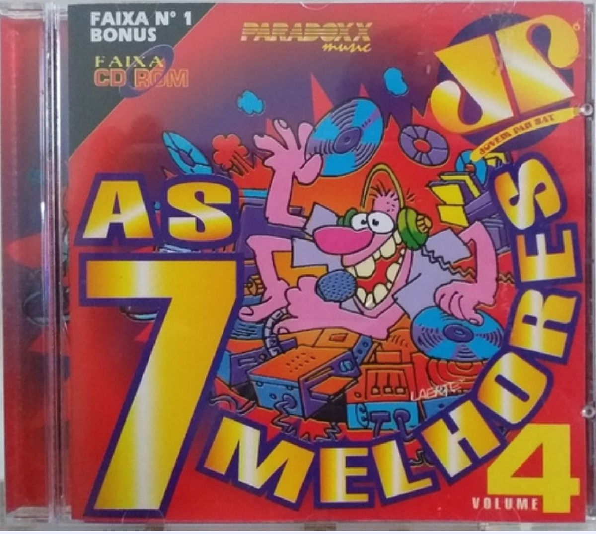 Cd As 7 Melhores Jovem Pan Vol. 4 | Item de Música Paradoxx Usado ...