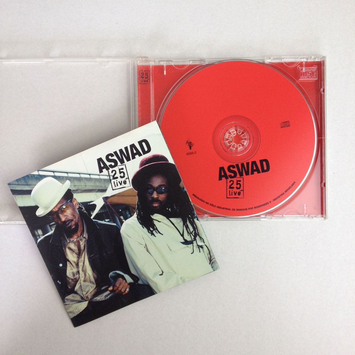 Cd Aswad 25 Live | Item de Música Universal Music Usado 21612493 | enjoei