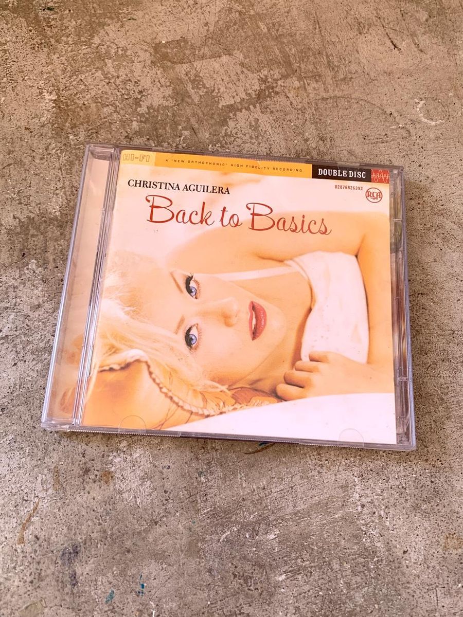 Cd Back To Basics Christina Aguilera | Item de Música Rca Records Usado ...