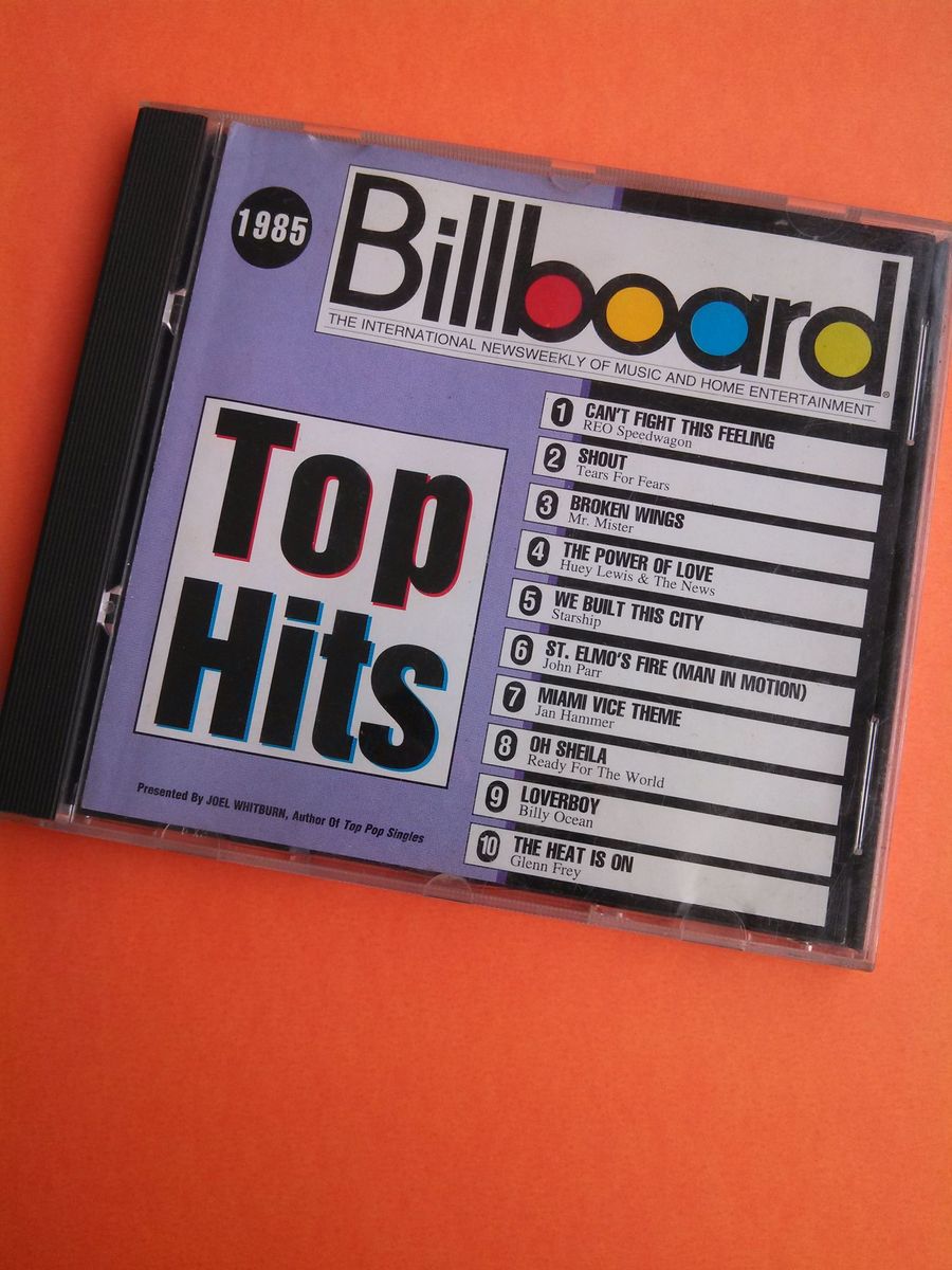 Cd Billboard - Top Hits - 1985 | Item de Música Rhino Usado 14977199 ...
