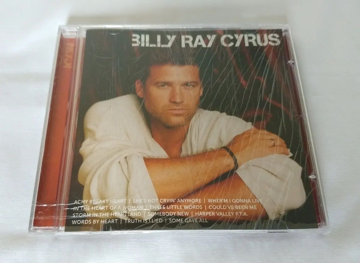 Cd Billy Ray Cyrus Icon Lacrado Achy Break Heart | Item de Música Cd De ...