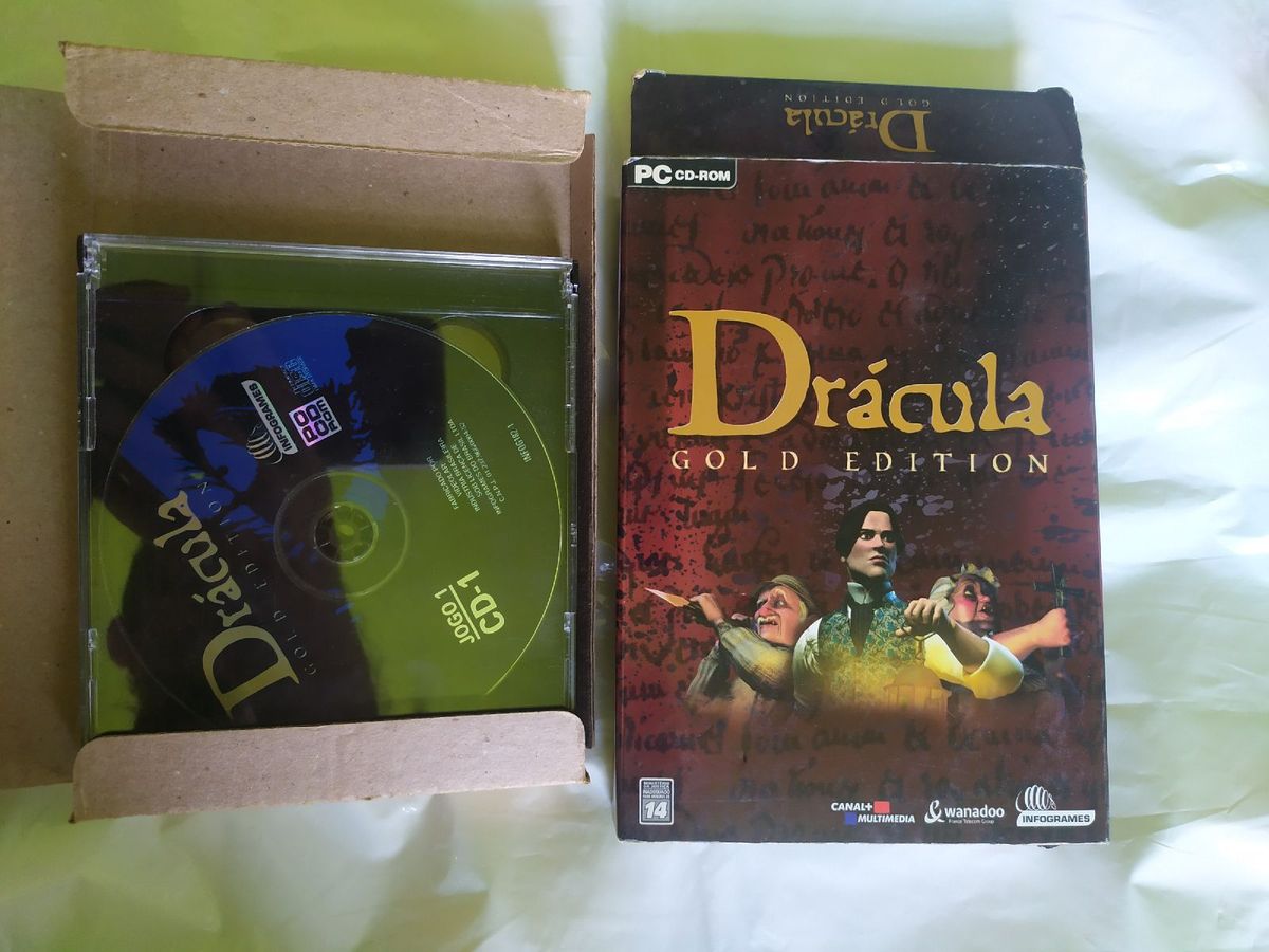 Cd Box Drácula Gold Edition 4 Discos | Item de Música Dvd Usado ...