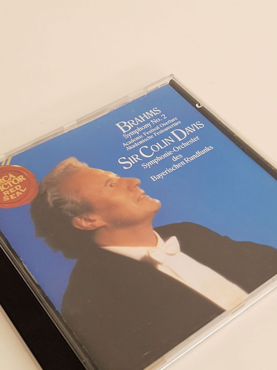 Cd Brahms - Symphony Nº 2 Sir Colin Davis | Item de Música Bmg Usado ...