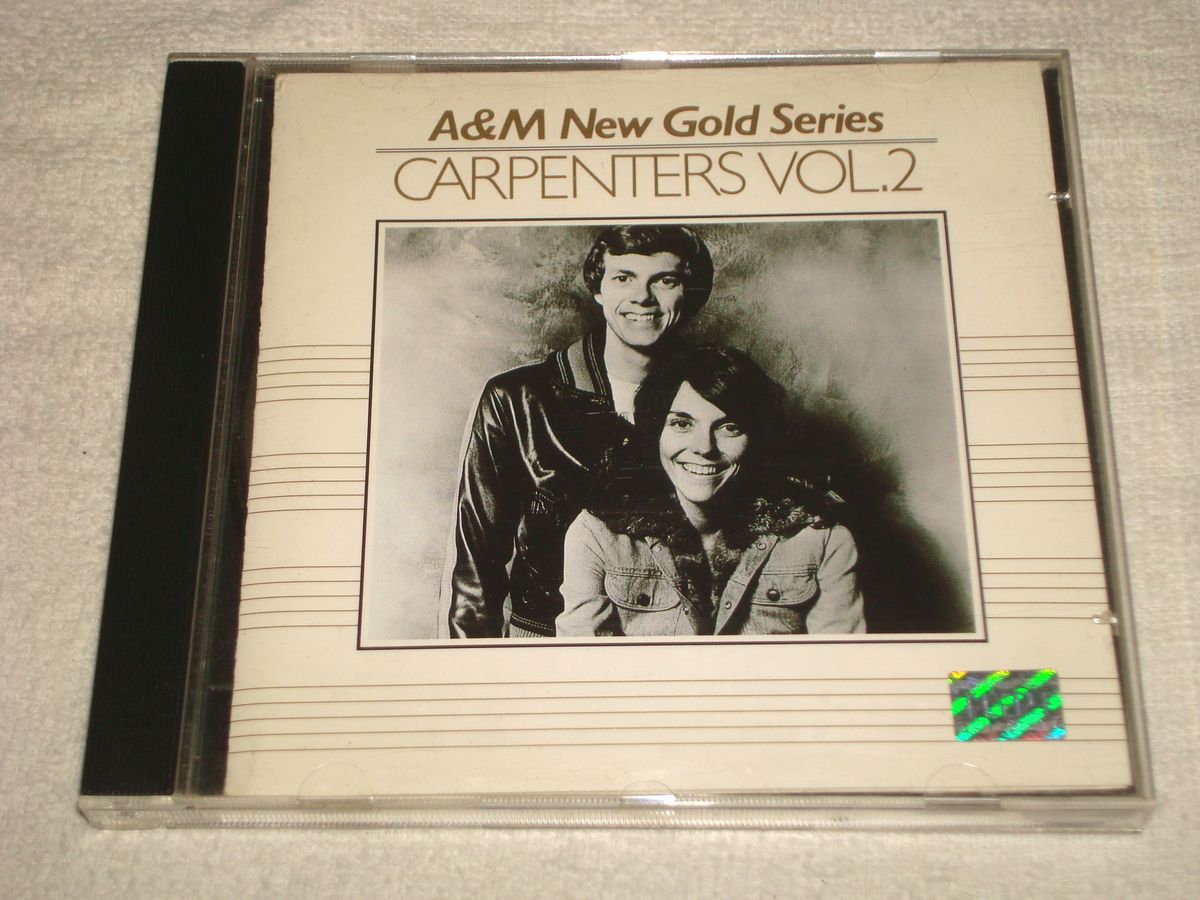 Cd Carpenters Vol. 2 A&m New Gold Series Cd Original Importado do Japão ...