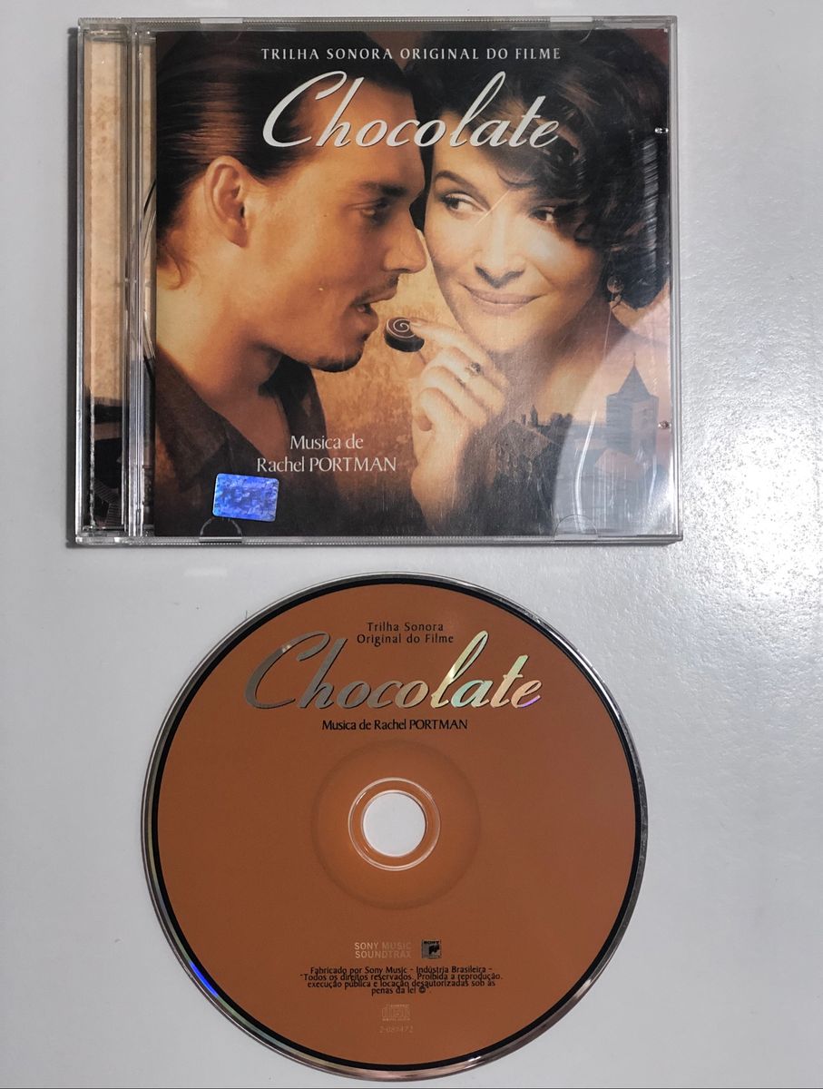 Cd Chocolate Original Soundtrack | Item de Música Usado 43895624 | enjoei