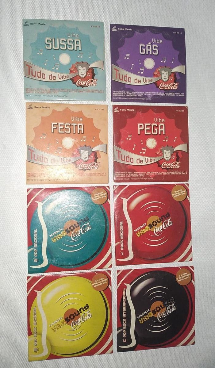 Cd - Coleção Completa Mini Cds Coca Cola ( 17753 ) | Item de Música ...