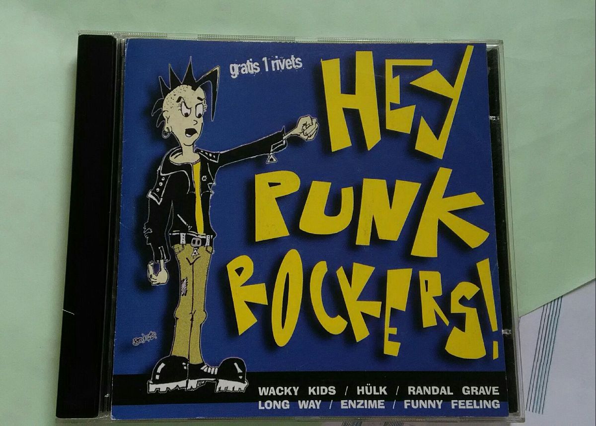 Cd Coletânea Hey Punk Rockers com Wacky Kids Rivets e Mais | Item de ...