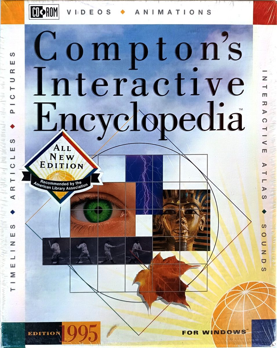 Cd Compton's Interactive Encyclopedia New Edition 1995 Lacrado 138cx ...
