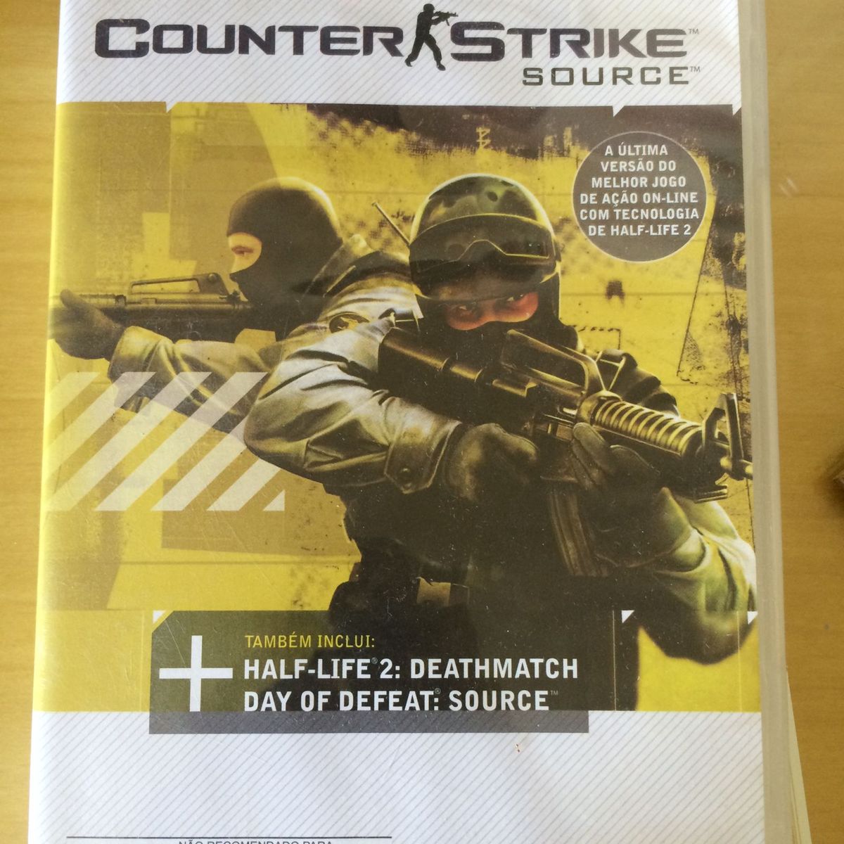 Cd Counter Strike Source (pc) | Jogo de Videogame Valve Usado 14954326 ...