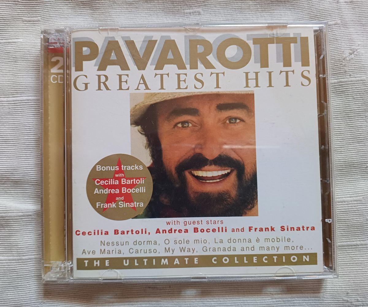 Cd Duplo Pavarotti - Greatest Hits - The Ultimate Collection | Item de ...