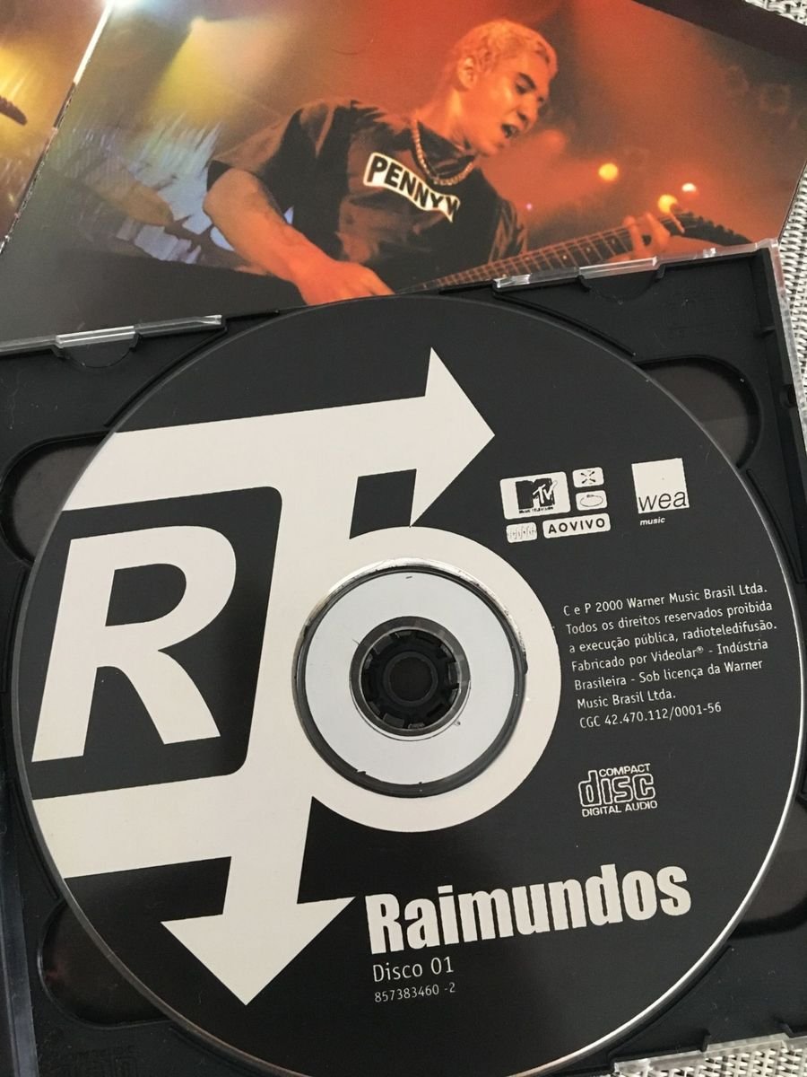 Cd Duplo Raimundos Mtv Ao Vivo | Item de Música Mtv Usado 29765584 | enjoei