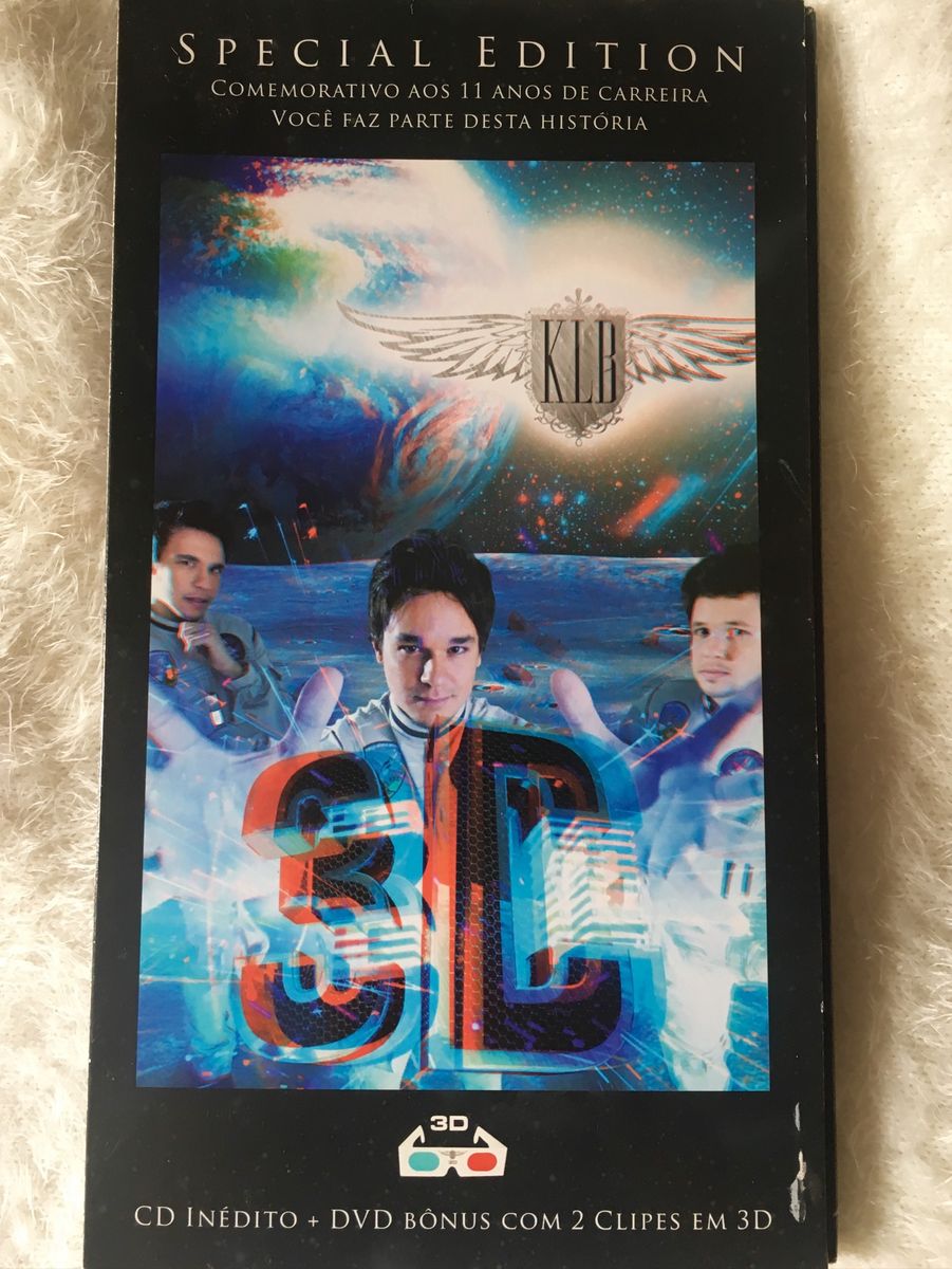 Cd Dvd 3d Klb Edição Especial | Produto Feminino Klb Nunca Usado ...