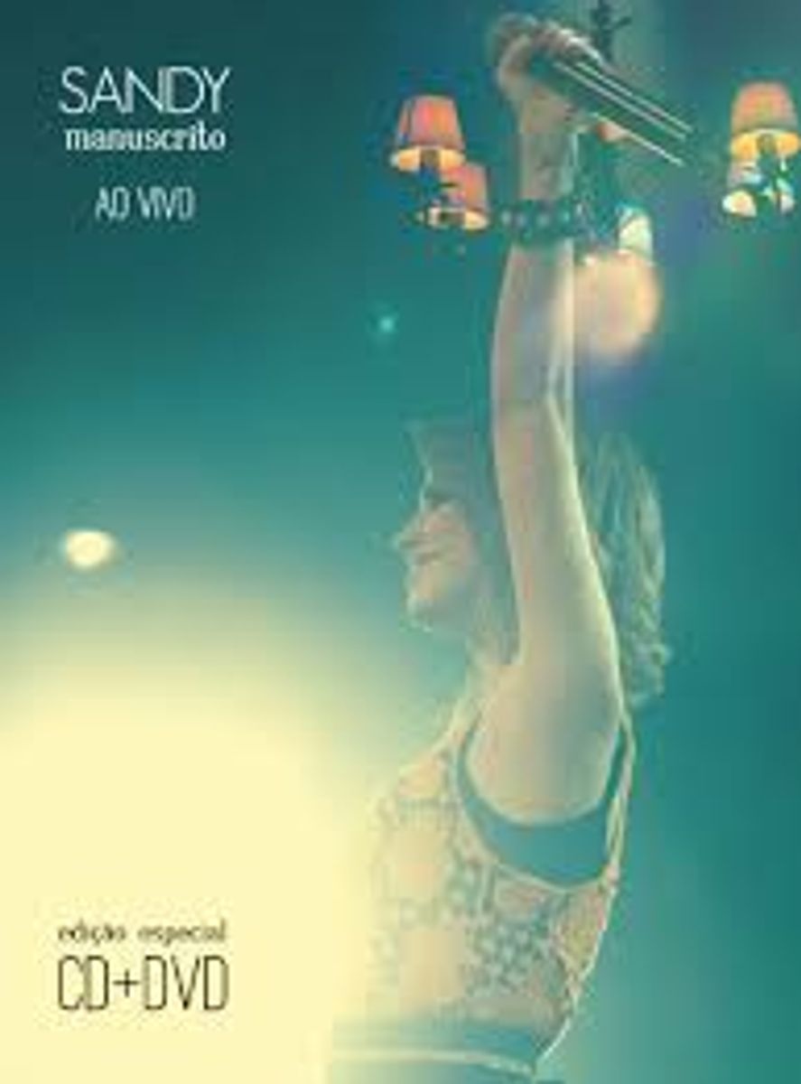Cd Dvd Sandy Manuscrito Ao Vivo - Usado | Item de Música Sandy Usado ...