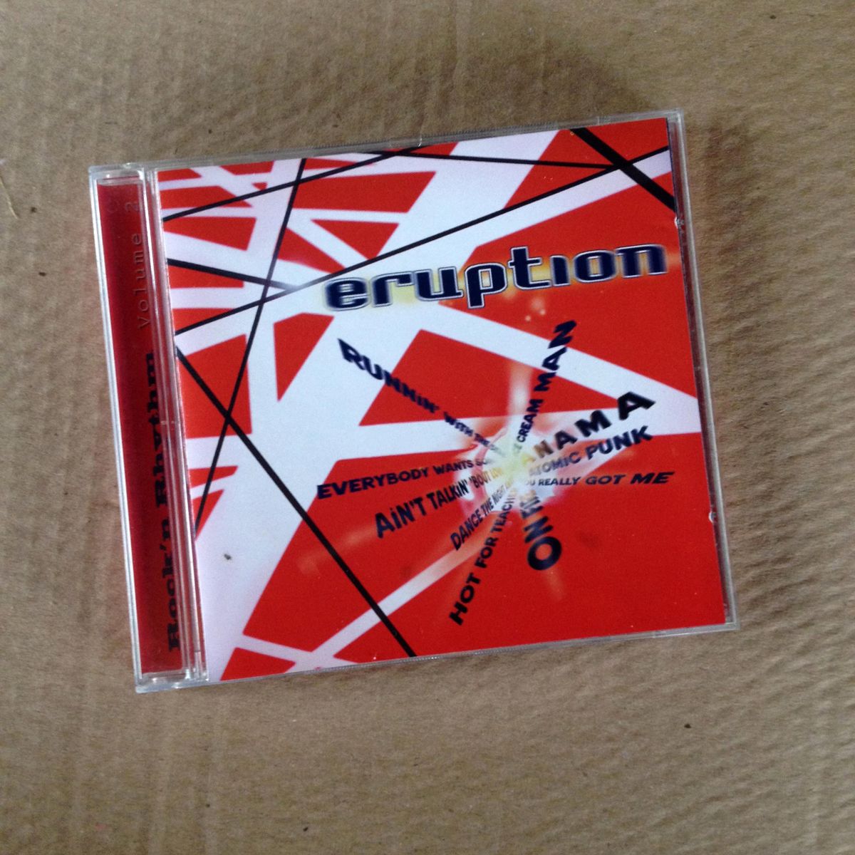 Cd Eruption - Van Halen Versão Dance Music. | Item de Música Abril ...