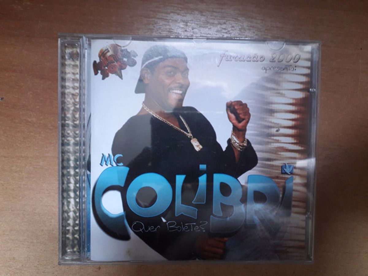 Cd-furacão 2000 Apresenta-mc Colibri-quer Bolete-em Otimo Estado | Item ...