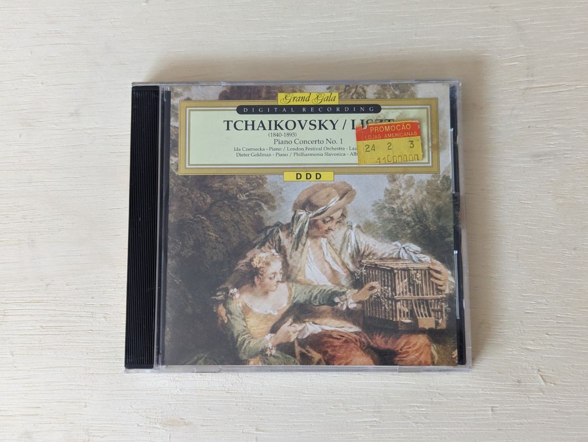 Cd Grand Gala - Tchaikovsky Liszt - Piano Concerto N. 1 | Item de ...