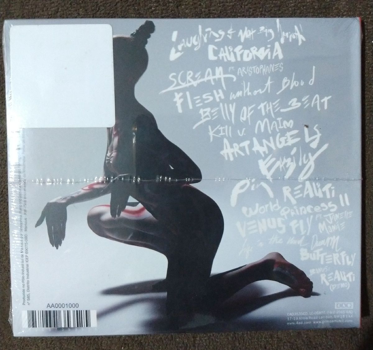 Cd Grimes Art Angels Lacrado | Item de Música 4ad Nunca Usado 55503974 ...