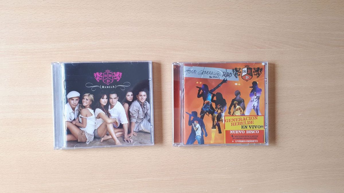 Cd - Grupo Rbd Rebelde Rebels Tour Generación Rbd En Vivo | Item de ...