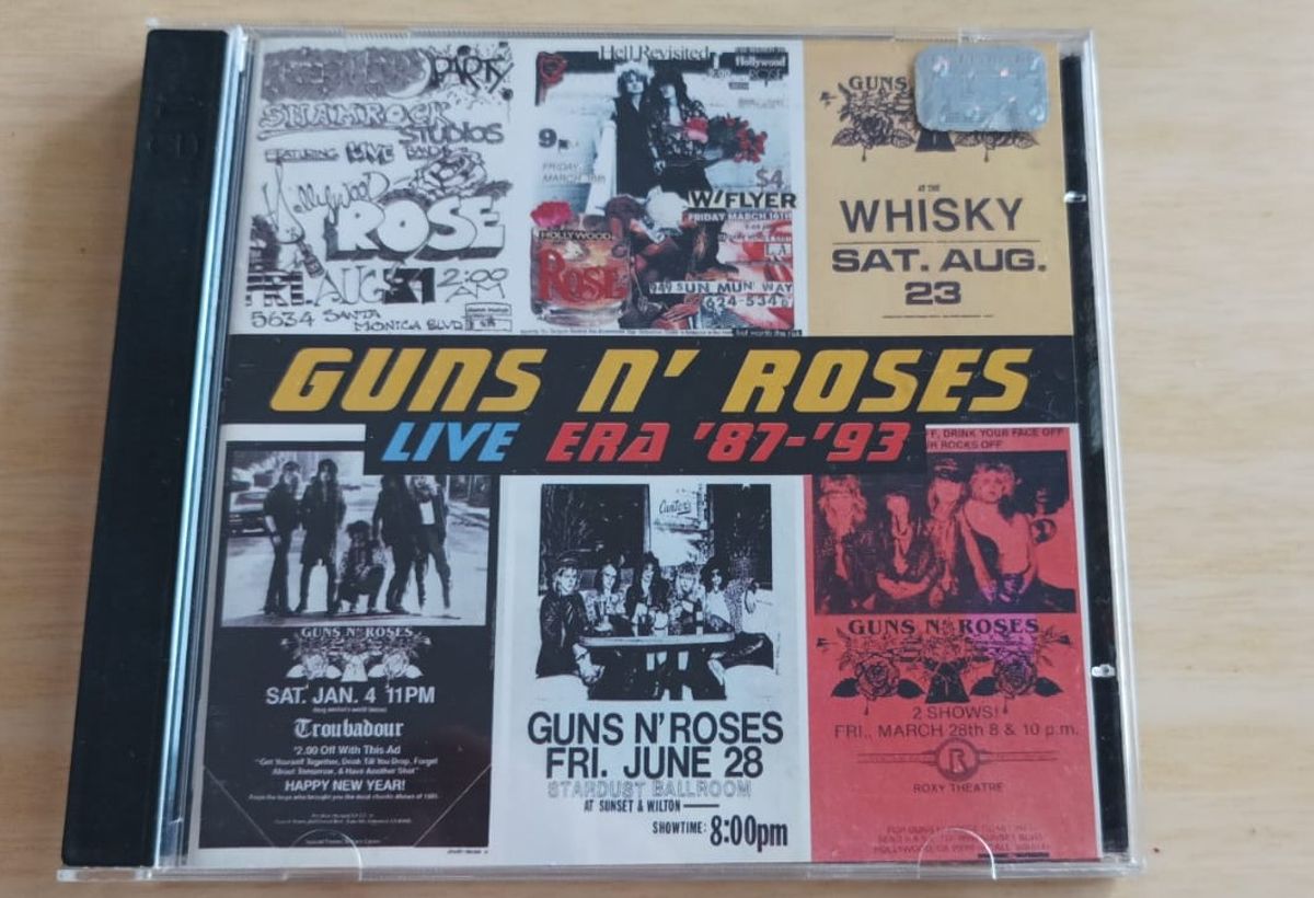 Cd - Guns N' Roses - Live Era '87 - '93 - Duplo - Geffen | Item de ...