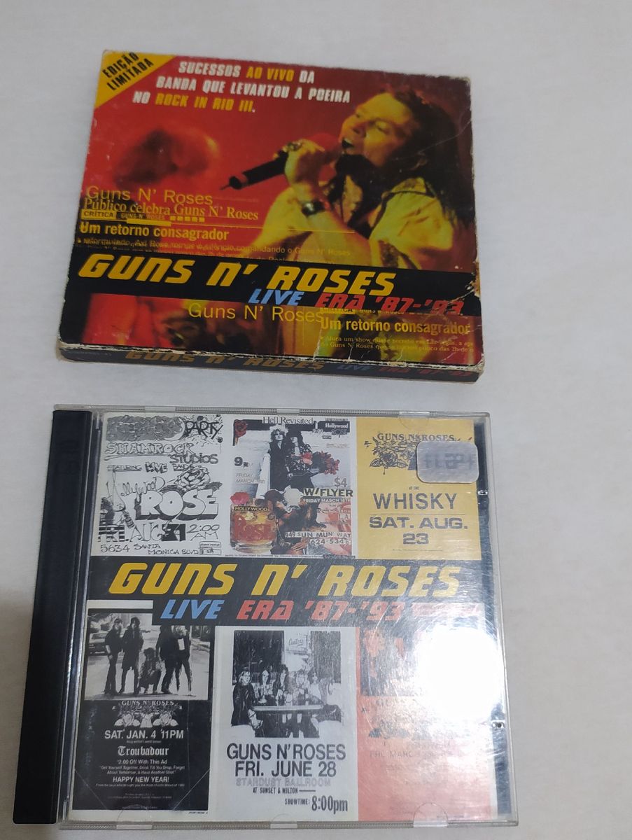Cd Guns N Roses Live | Item de Música Usado 68949739 | enjoei