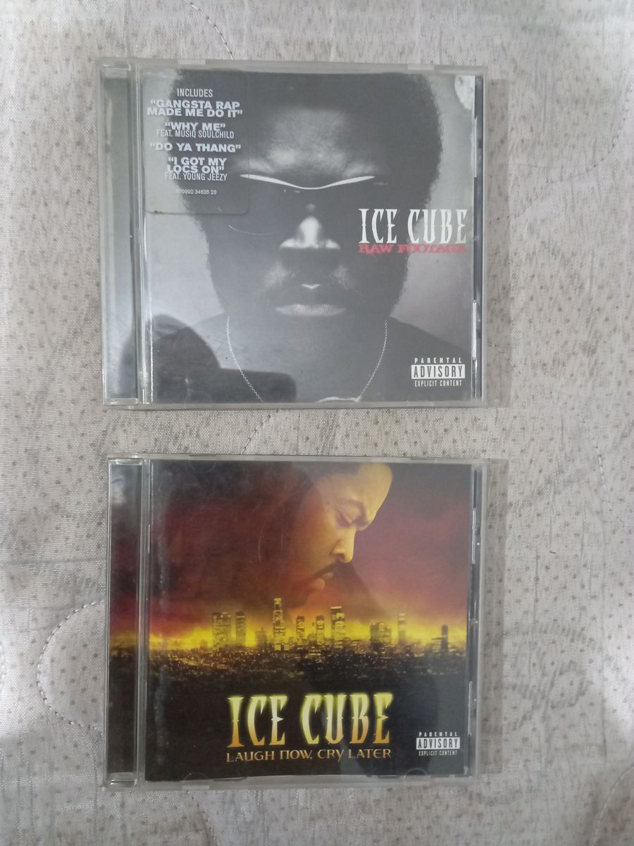 Cd Importado Ice Cube Laugh Now Cry Later e Raw Footage | Item de ...