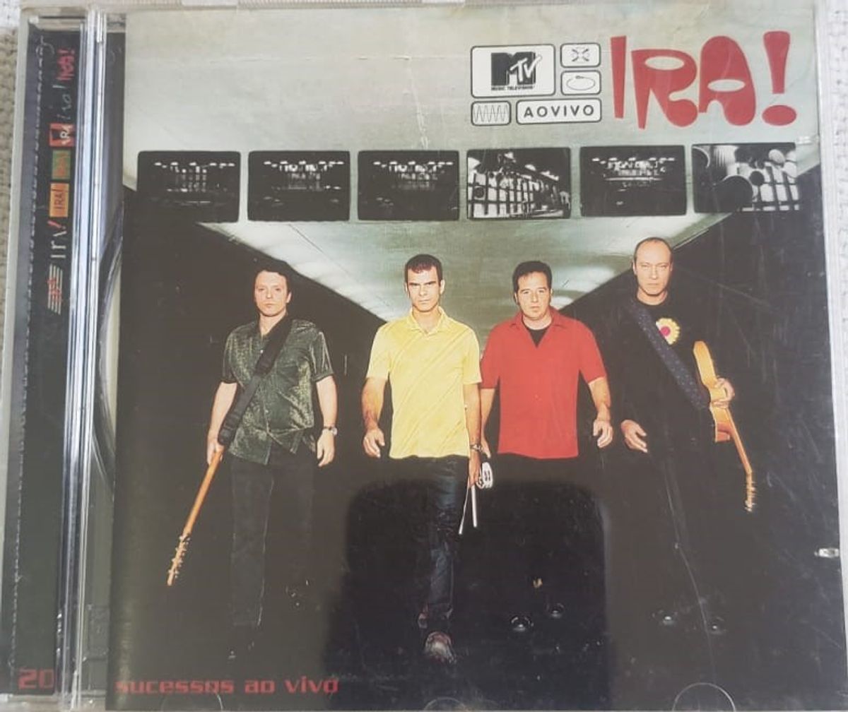 Cd - Ira! - Acústico Mtv | Item de Música Usado 69060579 | enjoei