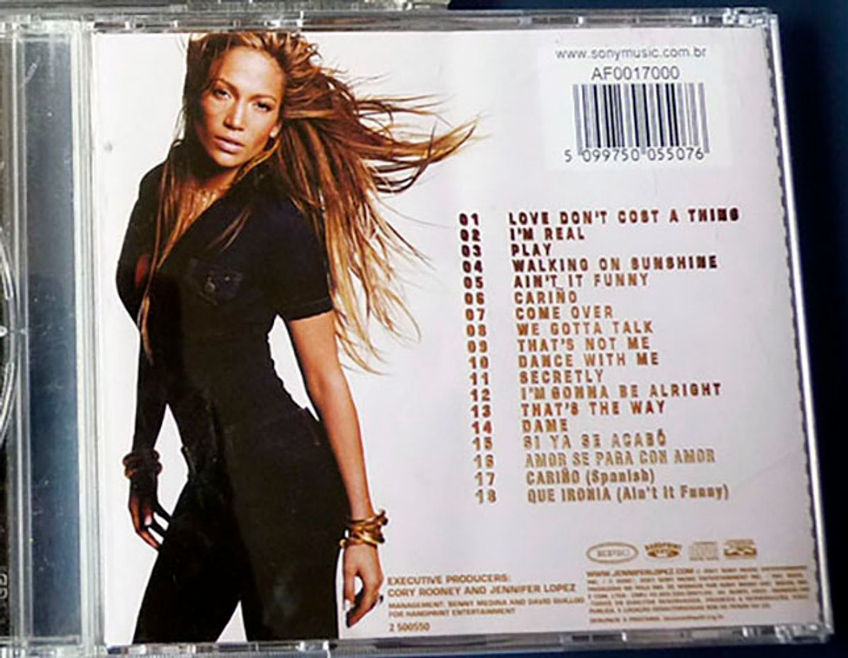 Cd Jennifer Lopez - Jlo - Original Veja+ | Item de Papelaria Sony Usado ...