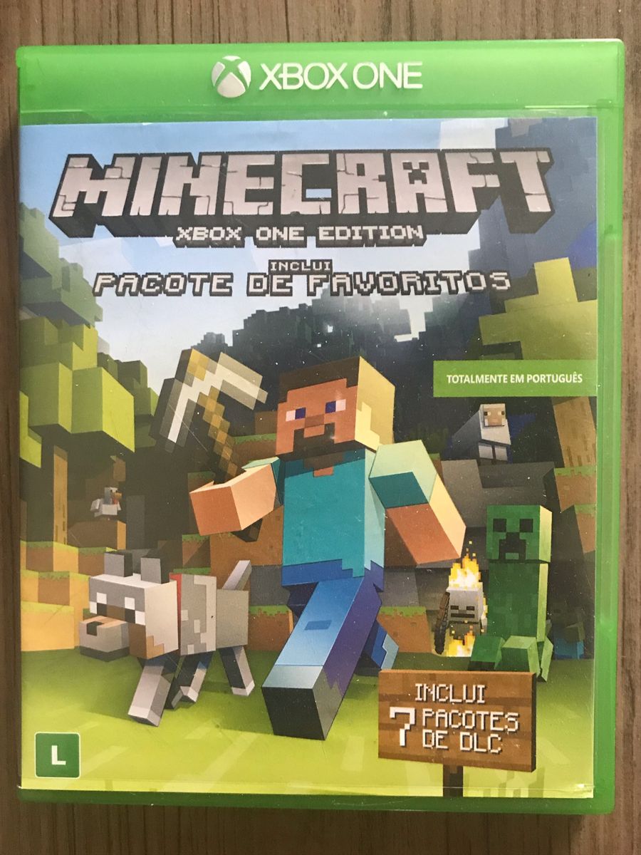 Cd Jogo Minecraft para Xbox One | Jogo de Videogame Microsoft Usado ...
