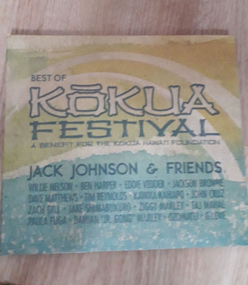 Cd Kokua Festival- Jack Johnson e Friends | Item de Música Jack Jhonson ...