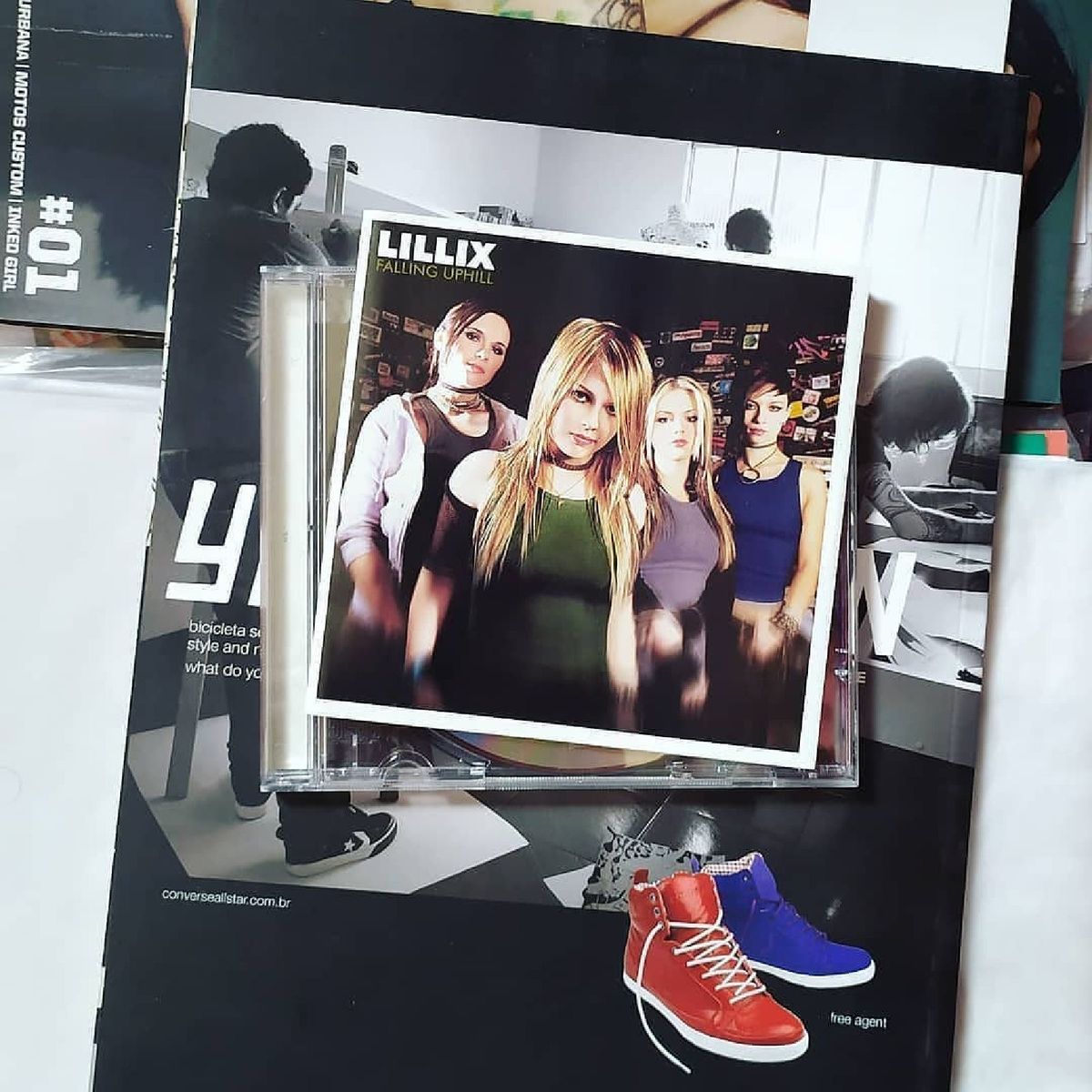 Cd Lillix Falling Uphill | Item de Música Usado 55524194 | enjoei