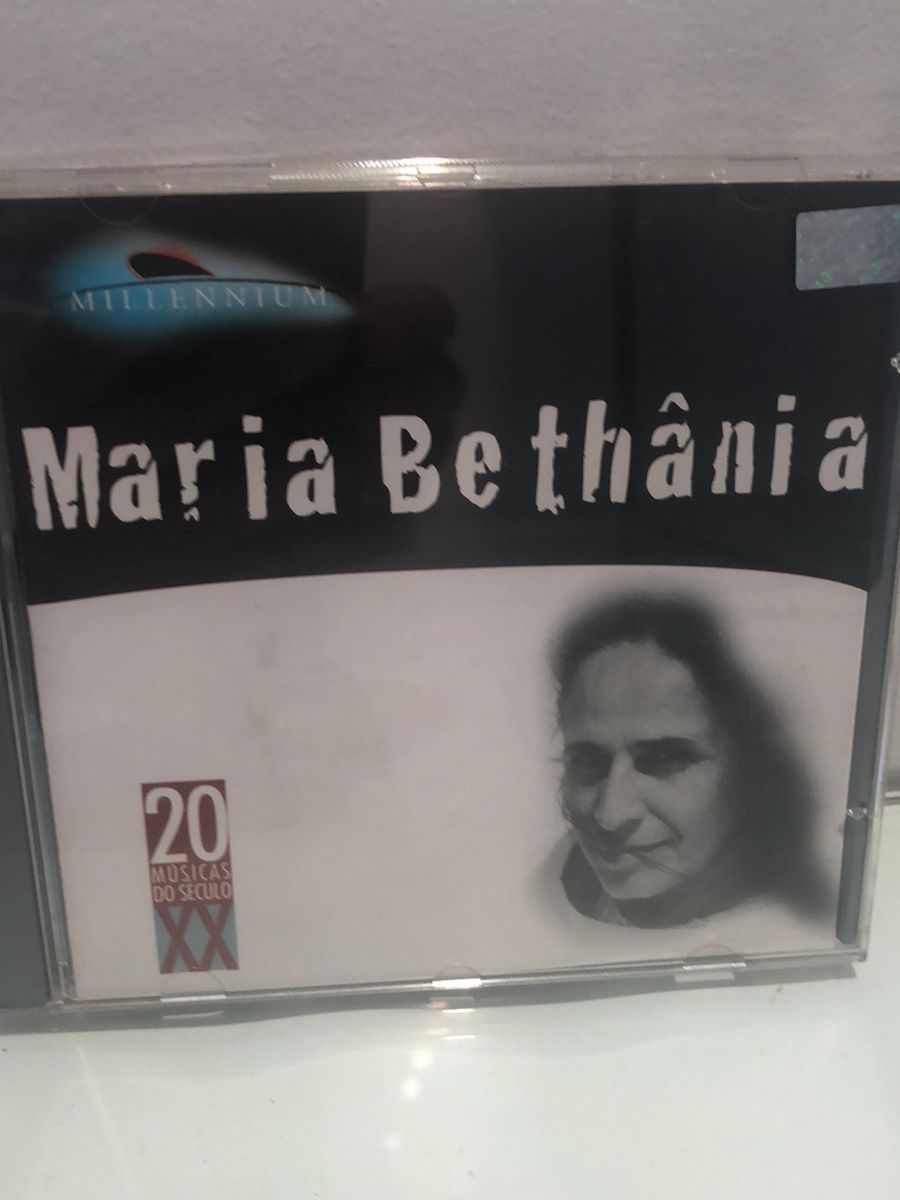 Cd Maria Bethânia Millennium 20 Músicas do Século Xx | Item de Música ...