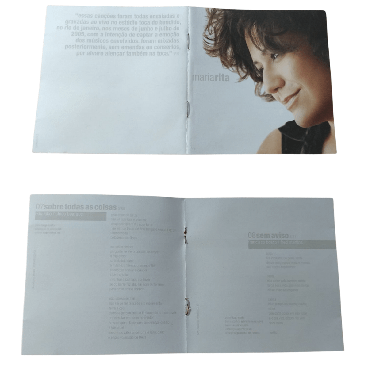 Cd Maria Rita : Segundo | Item de Música Usado 117090173 | enjoei