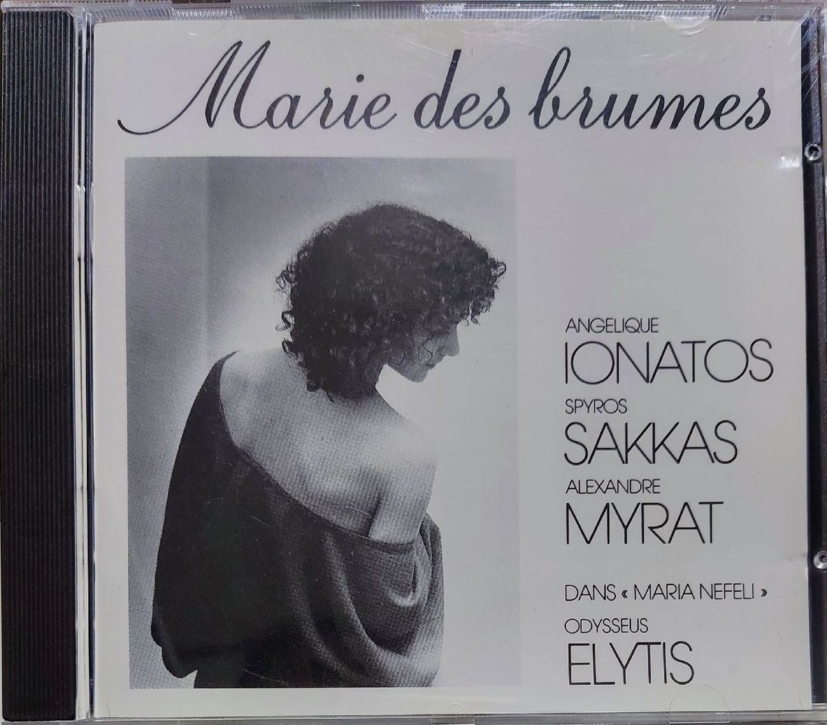 Cd Marie Des Brumes Angelique Ionatos, Spyros Sakka, Alexandre Myrat ...