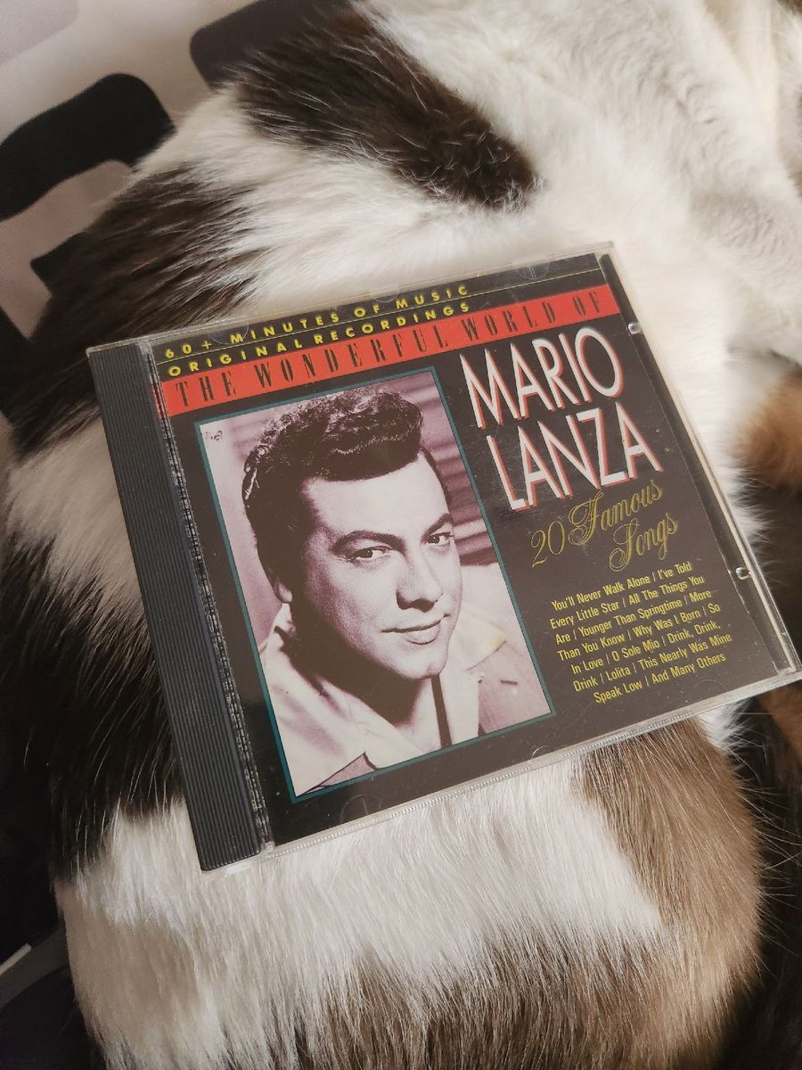 Cd Mario Lanza 20 Famosas Canções. | Item de Música Remember Usado ...