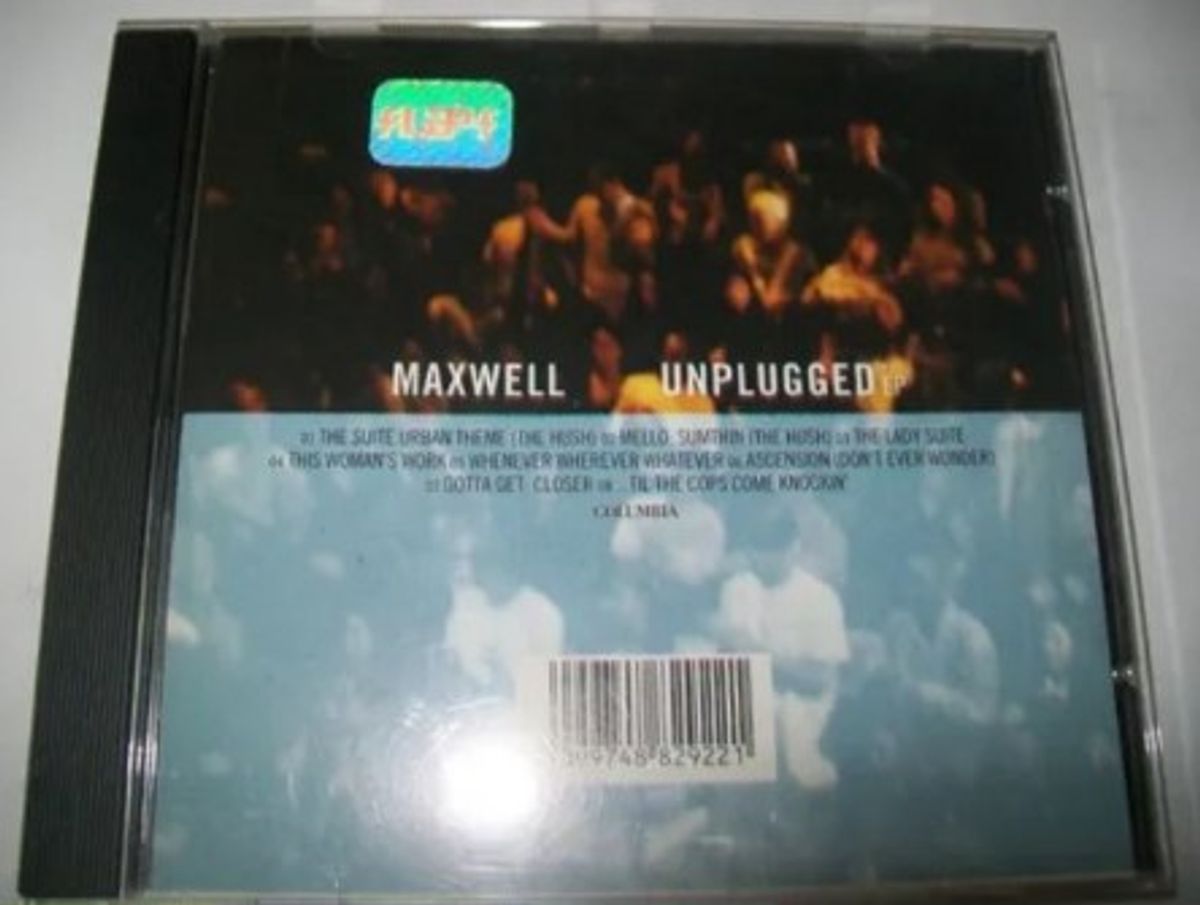 Cd Maxwell - Mtv Unplugged | Item de Música Usado 78567499 | enjoei