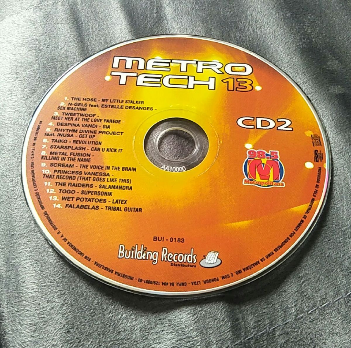 Cd Metro Techno | Item de Música Usado 73836048 | enjoei
