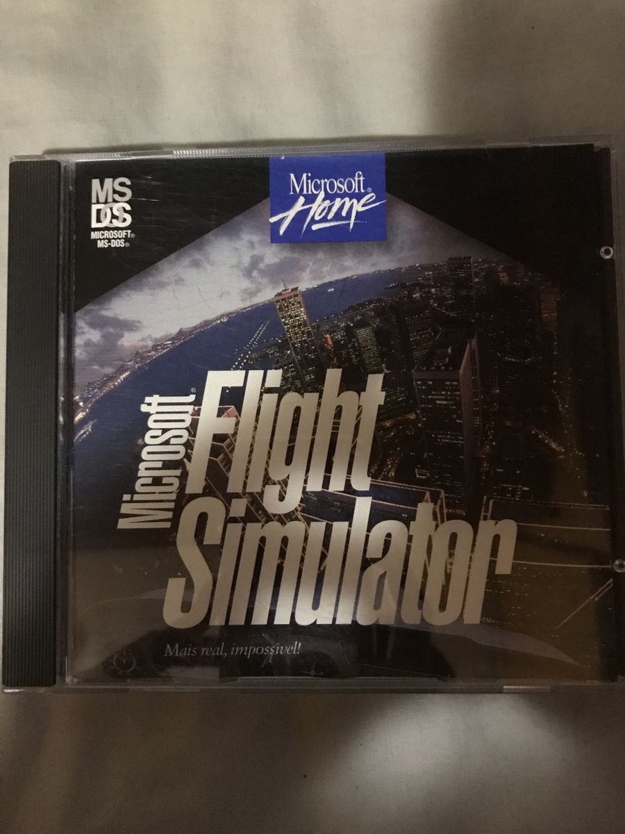 Cd Microsoft Flight Simulator 95 Game Pc | Jogo de Videogame Microsoft ...