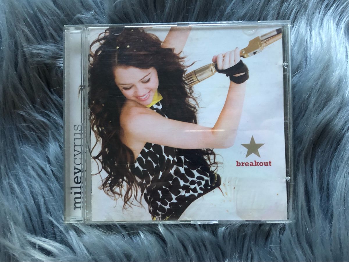 Cd Miley Cyrus Breakout Original | Item de Música Miley Cyrus Nunca ...