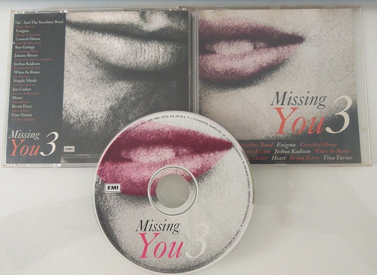 Cd Missing You Volume 3 (em Ótimo Estado) | Item de Música Usado 92645507 | enjoei