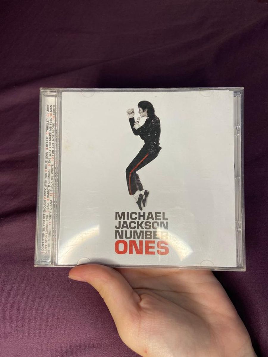 Cd Number Ones - Michael Jackson | Item de Música Usado 49587765 | enjoei