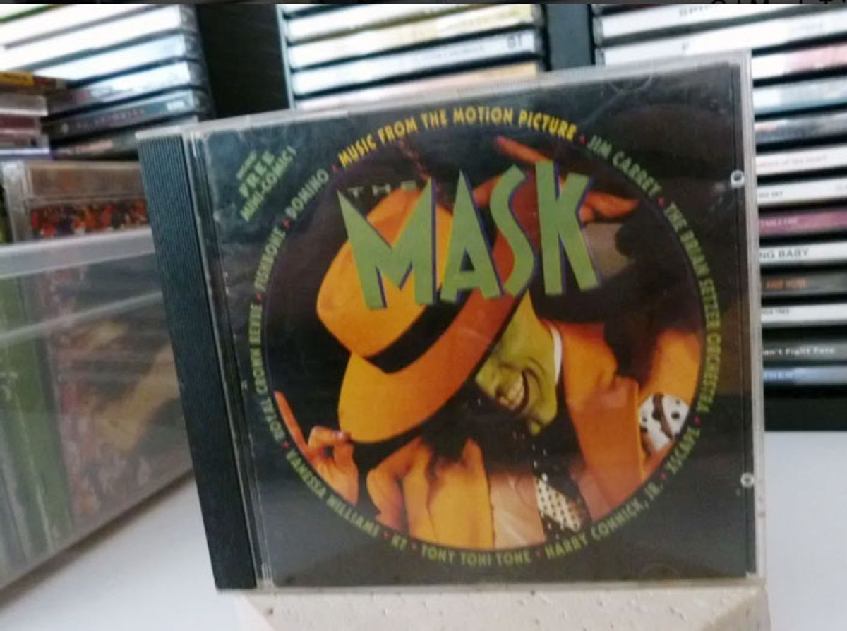 Cd O Máskara Trilha Sonora Filme Jim Carrey e Cameron Diaz - 1994 ...