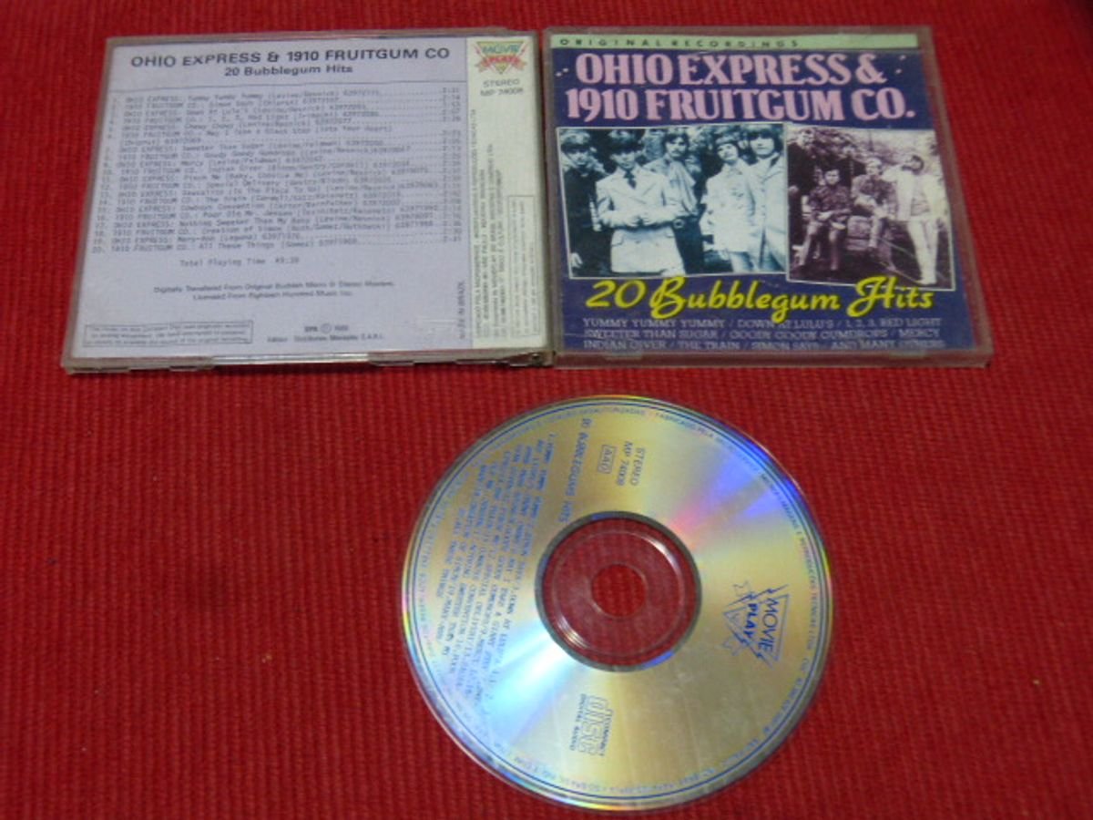 Cd Ohio Express 1910 Fruitgum Co 20 Bubblegum Hits | Item de Música Usado 60784244 | enjoei
