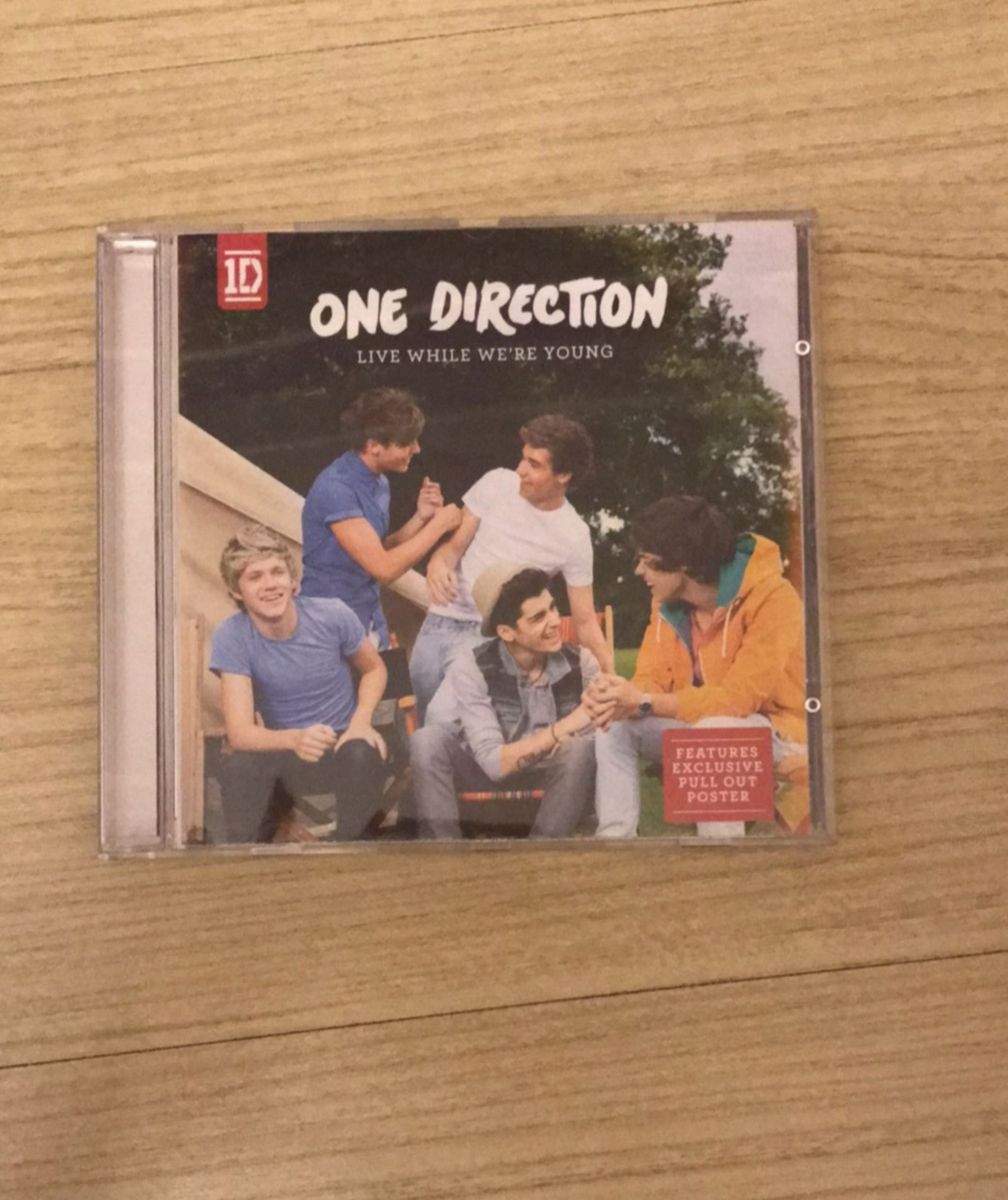 Cd One Direction + Pôster | Item de Música One Direction Usado 19367190 ...