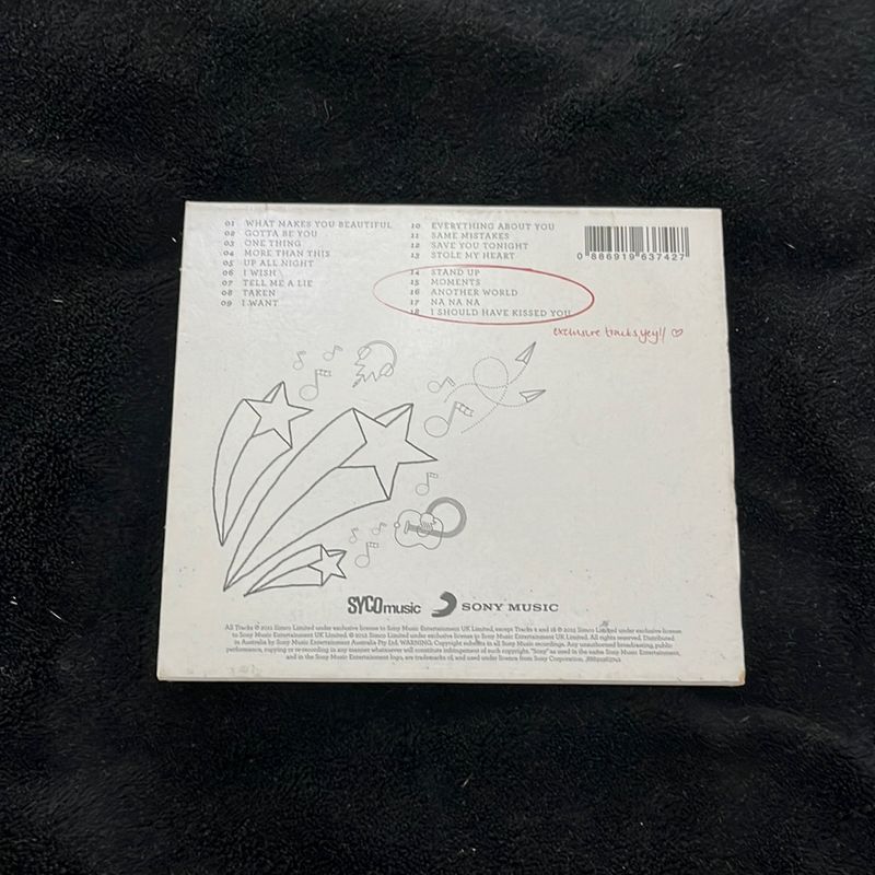 One Direction Up All Night Album Cover Souvenir Edition Underrated