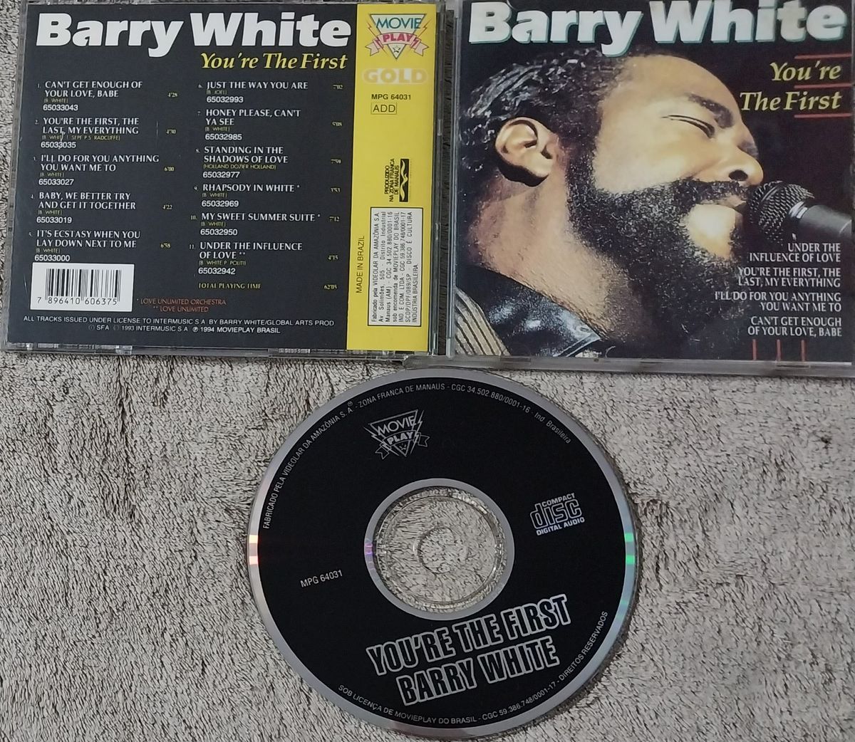 Cd Original Barry White You´re The First | Item de Música Usado ...