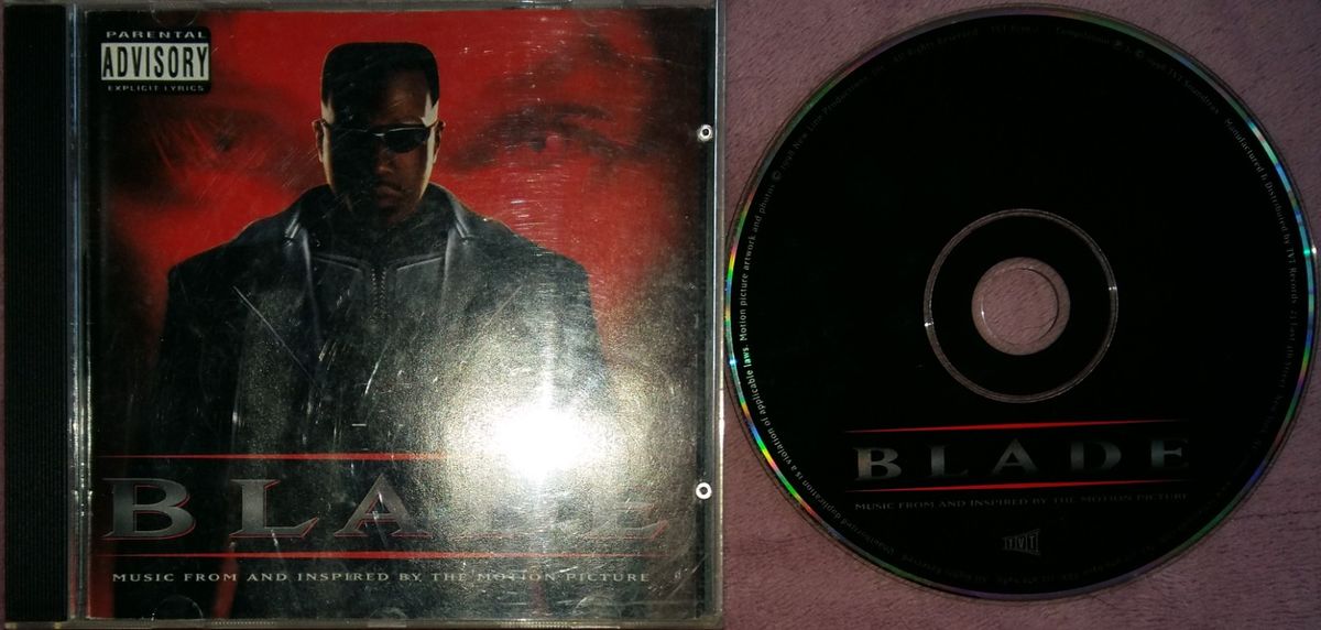Cd Original Blade Music And Inspired By The Motion Picture | Item de ...