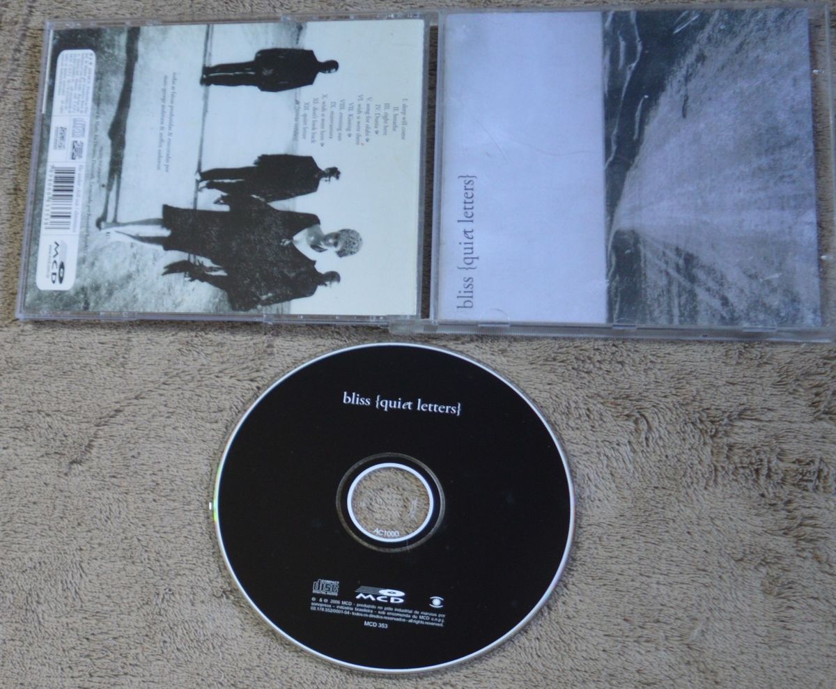 Cd Original Bliss Quiet Letters | Item de Música Usado 79475389 | enjoei