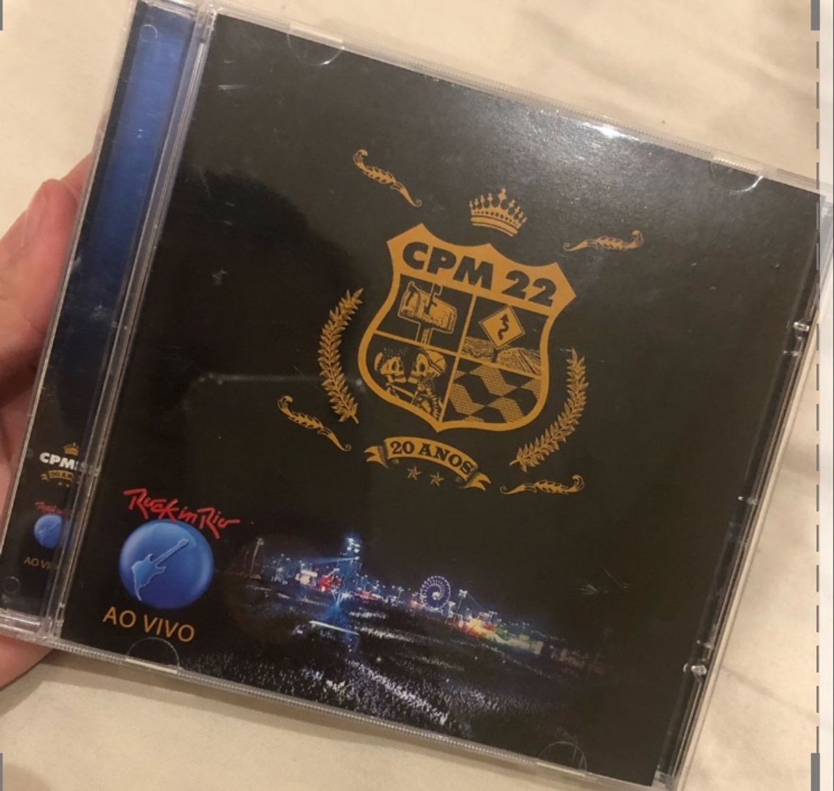 Cd Original Cpm 22 20 Anos | Item de Música Cd Cpm 22 Usado 70069424 ...