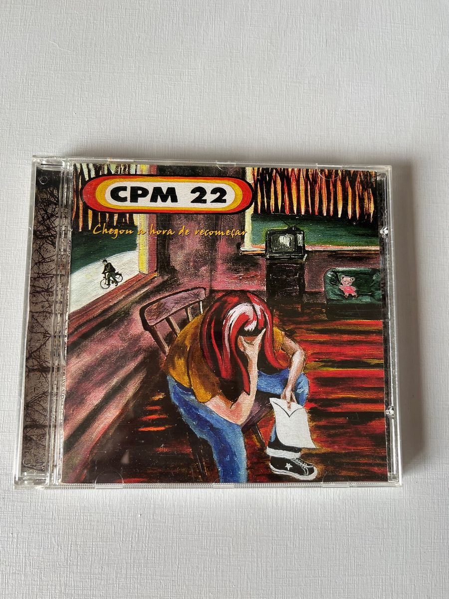 Cd Original Cpm 22 - Chegou a Hora de Recomeçar | Item de Música Cpm 22 ...